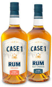Case 1 Rum Original 84 Proof and Navy Strength 114 Proof Aged Rum