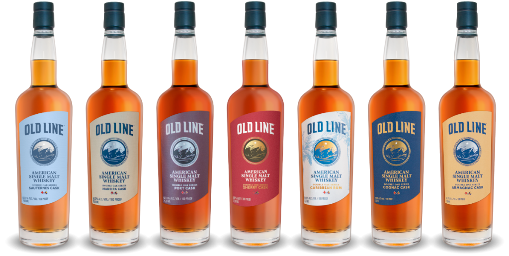 Old Line Double Oak Series American Single Malt Whiskey