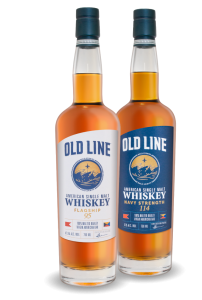 Old Line Spirits American Single Malt Whiskey and Case 1 Aged Rum