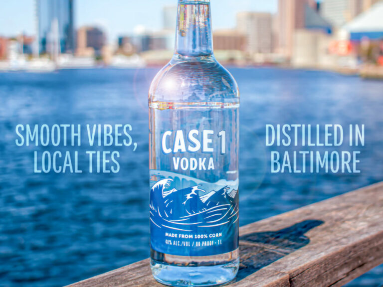 Case 1 Vodka Made in Maryland by Old Line Spirits