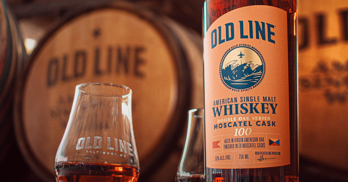 Moscatel Cask Finish American Single Malt | Old Line Spirits