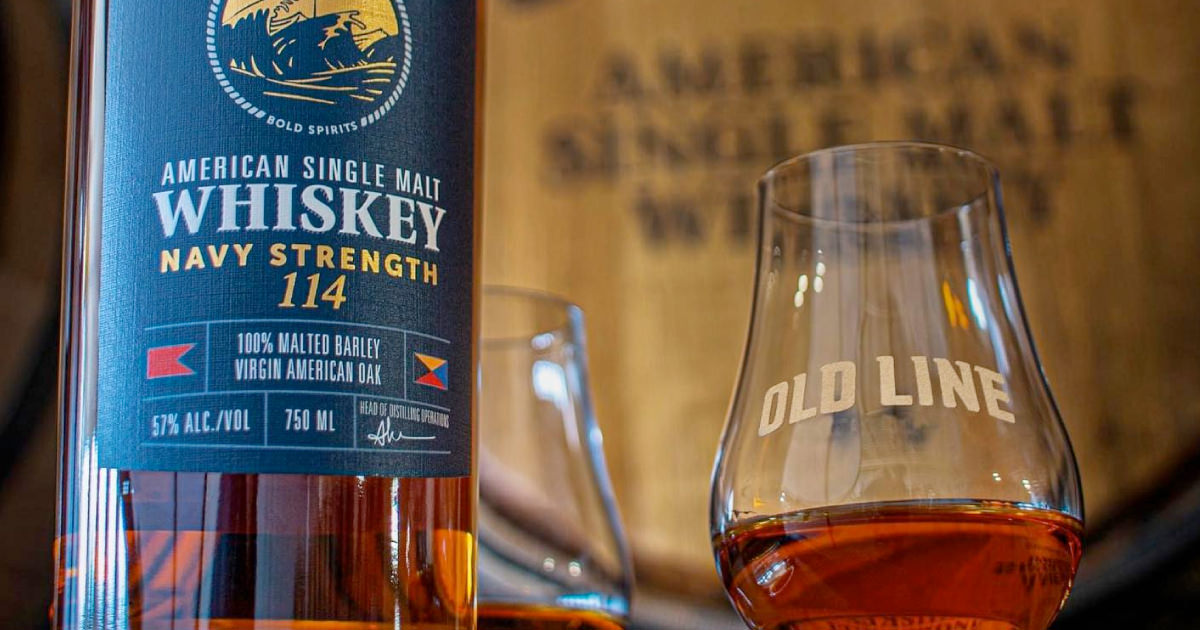 Old Line Spirits Navy Strength American Single Malt Whiskey