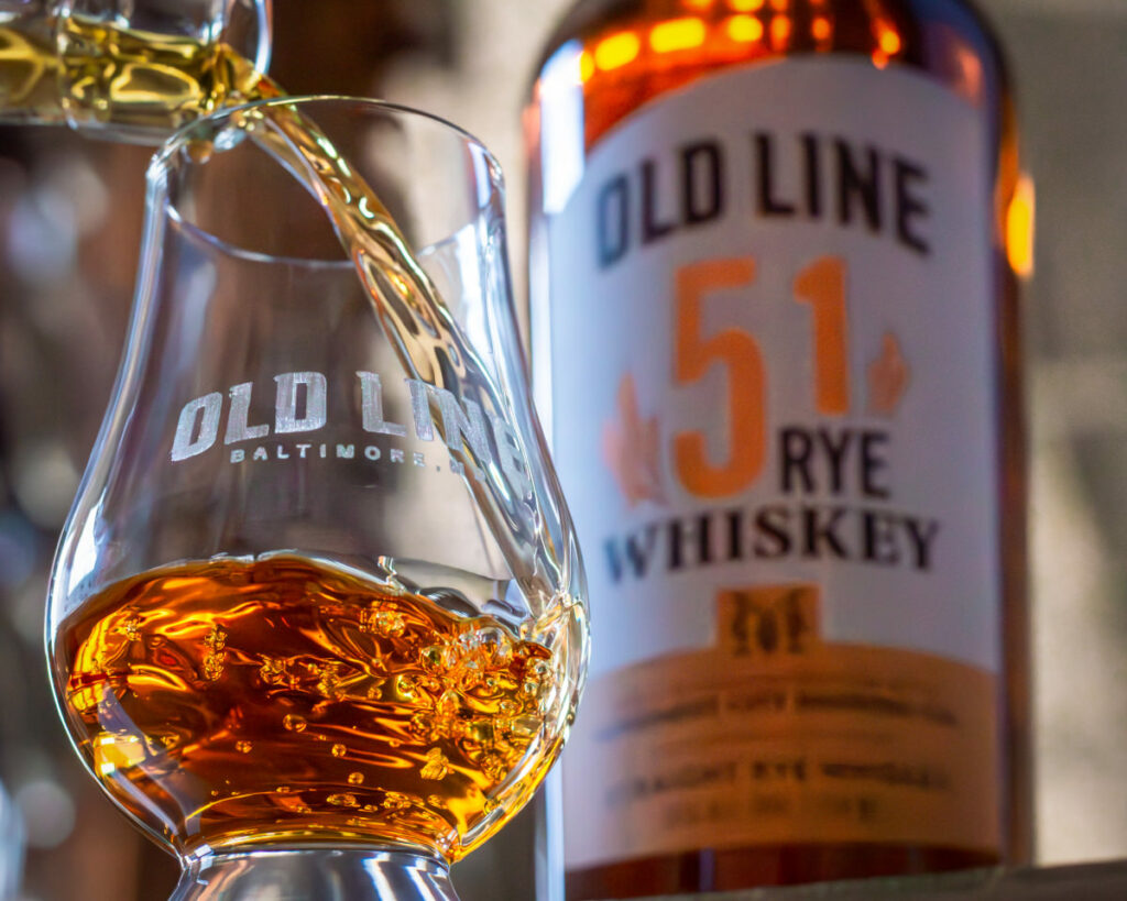 Old Line Spirits 51 Rye Whiskey - Maryland High Malt Rye Whiskey