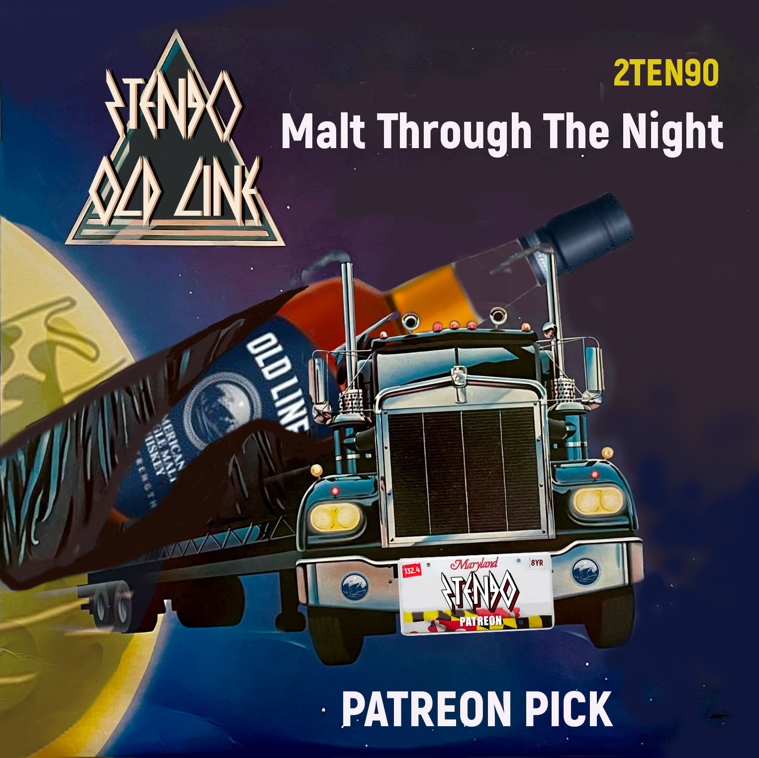 2TEN90 Single Barrel Pick | American Single Malt | Old Line Spirits