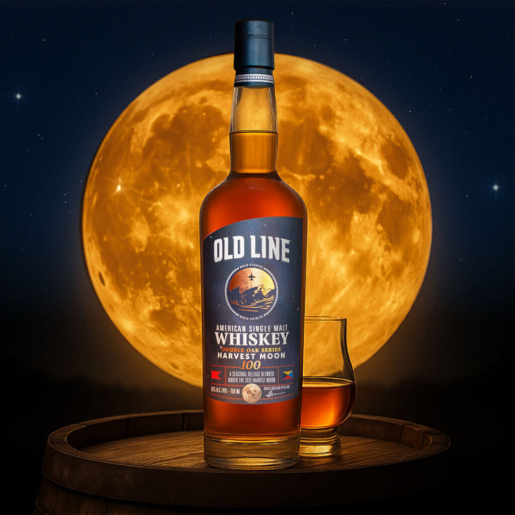 Old Line Spirits American Single Malt Whiskey and Case 1 Aged Rum